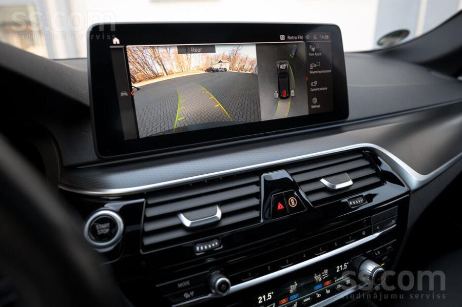 Melns BMW 530 2021 Jelgava, ar dzinēja tilpumu 2.00 L un nobraukumu 137 tūkst. km par 37000 €, foto 18 vietnē AUTOMOTO.COM.LV