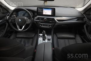 Black BMW 530 2021 in Jelgava, with an engine capacity of 2.00 L and mileage of 211 thousand km for 22000 €, photo 9 on AUTOMOTO.COM.LV