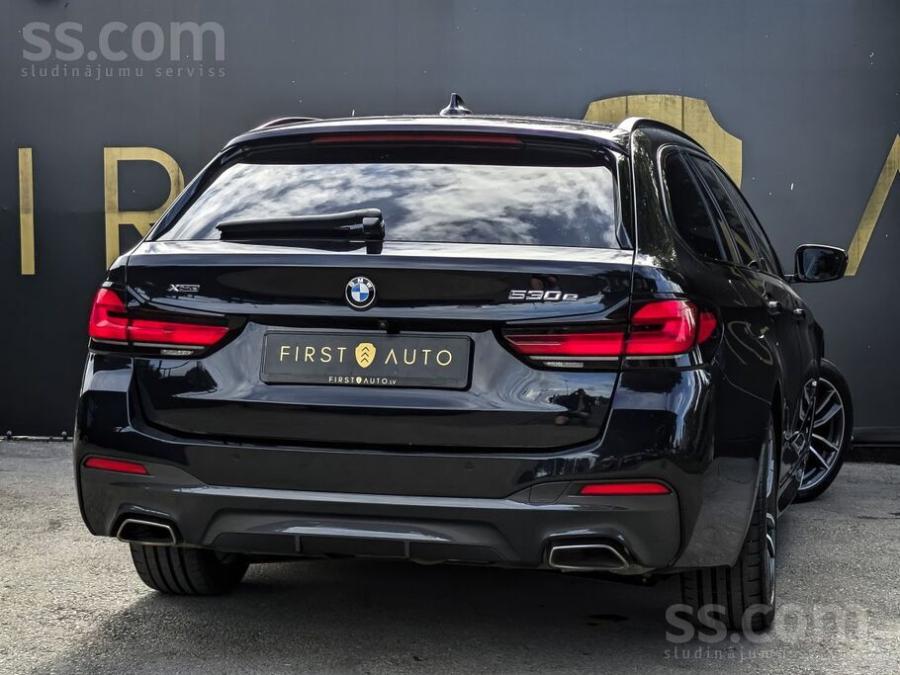 Melns BMW 530 2021 Tukums, ar dzinēja tilpumu 2.00 L un nobraukumu 141 tūkst. km par 29990 €, foto 4 vietnē AUTOMOTO.COM.LV