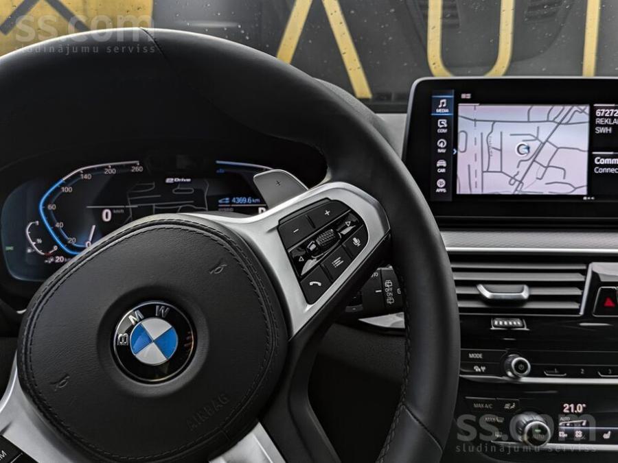 Melns BMW 530 2021 Tukums, ar dzinēja tilpumu 2.00 L un nobraukumu 141 tūkst. km par 29990 €, foto 11 vietnē AUTOMOTO.COM.LV