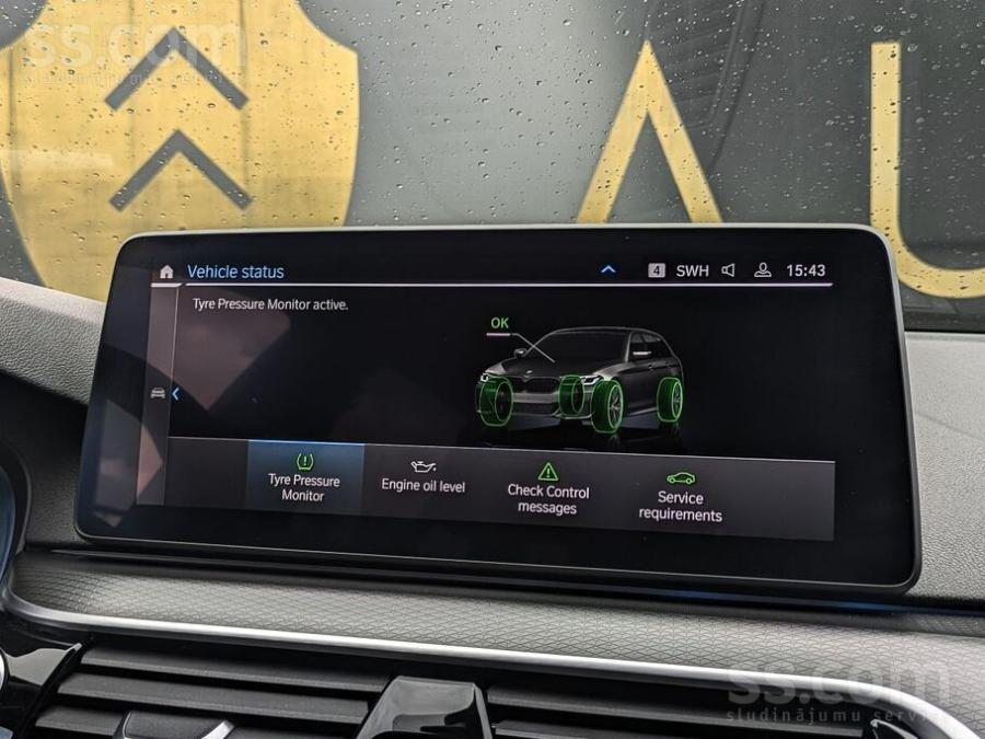 Melns BMW 530 2021 Tukums, ar dzinēja tilpumu 2.00 L un nobraukumu 141 tūkst. km par 29990 €, foto 23 vietnē AUTOMOTO.COM.LV