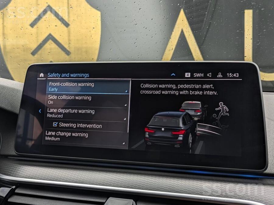 Melns BMW 530 2021 Tukums, ar dzinēja tilpumu 2.00 L un nobraukumu 141 tūkst. km par 29990 €, foto 25 vietnē AUTOMOTO.COM.LV