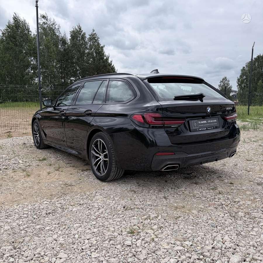 Black BMW 530 2021 in Vilnius, with an engine capacity of 2.00 L and mileage of 192 thousand km for 22900 €, photo 5 on AUTOMOTO.COM.LV