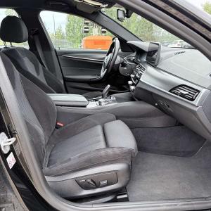 Black BMW 530 2021 in Vilnius, with an engine capacity of 2.00 L and mileage of 192 thousand km for 22900 €, photo 14 on AUTOMOTO.COM.LV