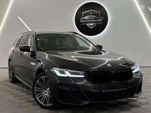 Black BMW 530 2021 in Marijampole, with an engine capacity of 2.00 L and mileage of 50 thousand km for 29999 €, photo  on AUTOMOTO.COM.LV