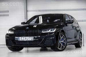 Black BMW 530 2021 in Tukums, with an engine capacity of 2.00 L and mileage of 175 thousand km for 27777 €, photo  on AUTOMOTO.COM.LV