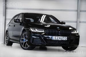 Black BMW 530 2021 in Tukums, with an engine capacity of 2.00 L and mileage of 175 thousand km for 27777 €, photo 3 on AUTOMOTO.COM.LV