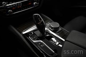 Black BMW 530 2021 in Tukums, with an engine capacity of 2.00 L and mileage of 175 thousand km for 27777 €, photo 19 on AUTOMOTO.COM.LV