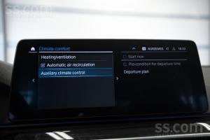 Black BMW 530 2021 in Tukums, with an engine capacity of 2.00 L and mileage of 175 thousand km for 27777 €, photo 30 on AUTOMOTO.COM.LV