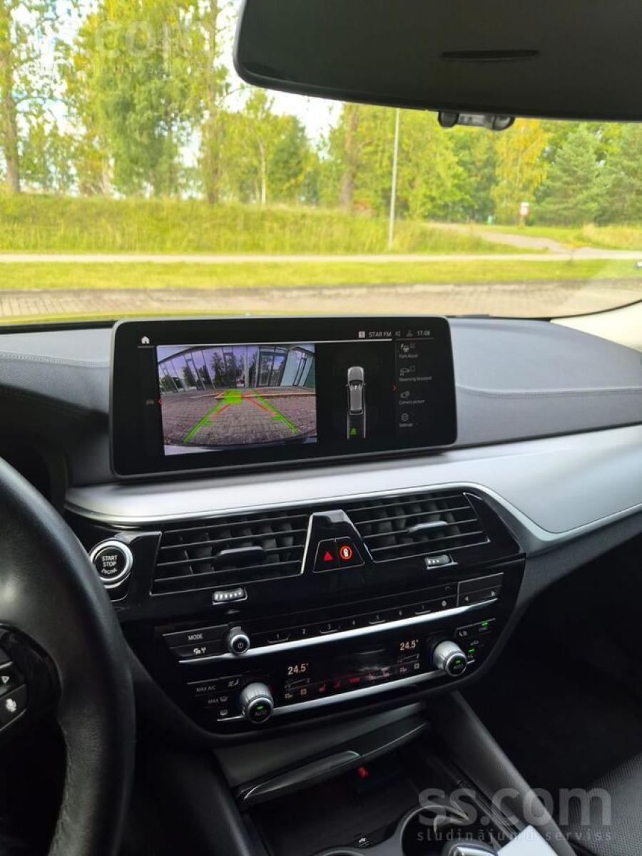 Черный БМВ 530 2021 в Тукумс, объемом двигателя 3.00 л и пробегом 160 тыс. км за 25900 €, фото 18 на AUTOMOTO.COM.LV