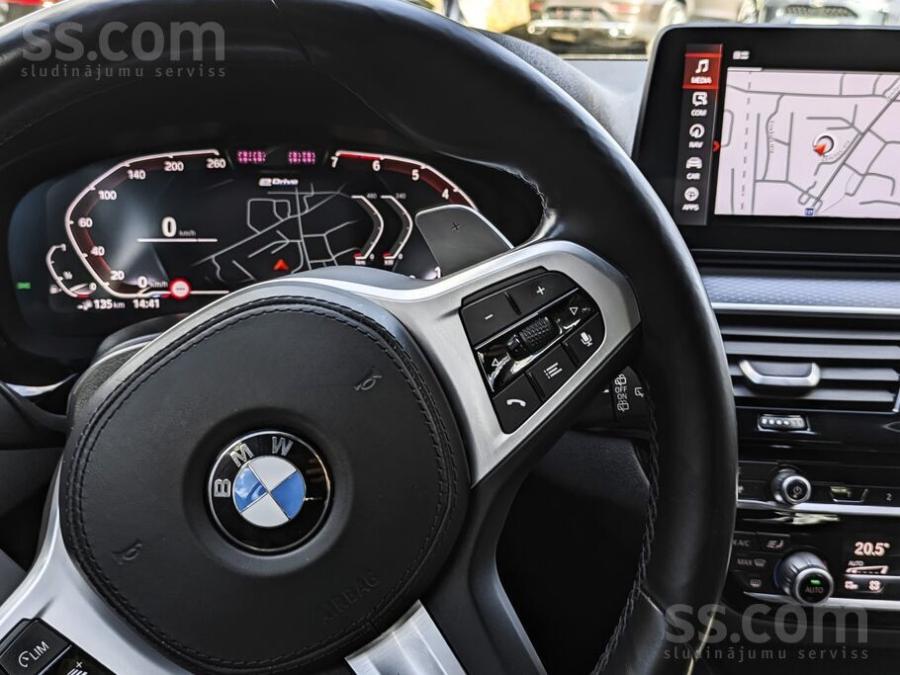 Черный БМВ 530 2021 в Тукумс, объемом двигателя 2.00 л и пробегом 155 тыс. км за 27700 €, фото 11 на AUTOMOTO.COM.LV