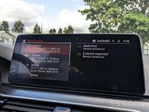 Черный БМВ 530 2021 в Тукумс, объемом двигателя 2.00 л и пробегом 155 тыс. км за 27700 €, фото 34 на AUTOMOTO.COM.LV