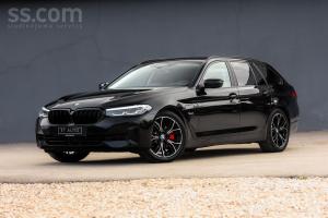 Black BMW 530 2022 in Jelgava, with an engine capacity of 2.00 L and mileage of 186 thousand km for 21800 €, photo  on AUTOMOTO.COM.LV