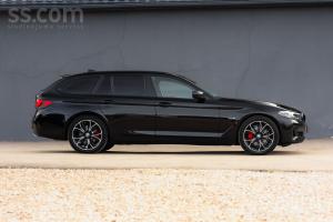 Black BMW 530 2022 in Jelgava, with an engine capacity of 2.00 L and mileage of 186 thousand km for 21800 €, photo 5 on AUTOMOTO.COM.LV