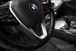 Black BMW 530 2022 in Jelgava, with an engine capacity of 2.00 L and mileage of 186 thousand km for 21800 €, photo 19 on AUTOMOTO.COM.LV