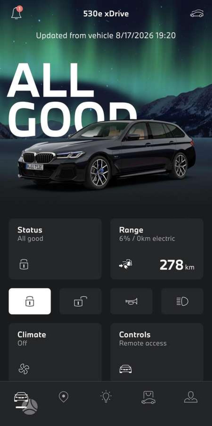 Black BMW 530 2022 in Elektrenai, with an engine capacity of 2.00 L and mileage of 72 thousand km for 35199 €, photo 43 on AUTOMOTO.COM.LV