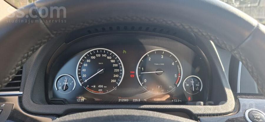 Blue BMW 530 2010 in Riga, with an engine capacity of 3.00 L and mileage of 212 thousand km for 11500 €, photo 10 on AUTOMOTO.COM.LV