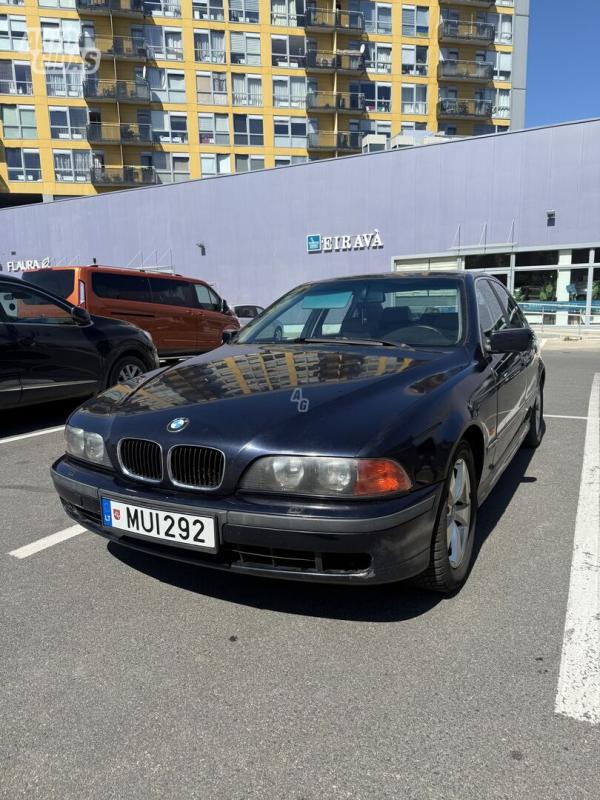 Blue BMW 530 1998 in Vilnius, with an engine capacity of 3.00 L and mileage of 360 thousand km for 1300 €, photo 2 on AUTOMOTO.COM.LV
