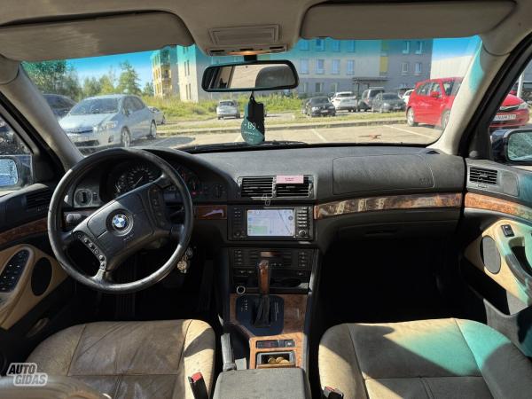 Blue BMW 530 1998 in Vilnius, with an engine capacity of 2.90 L and mileage of 367 thousand km for 1500 €, photo 6 on AUTOMOTO.COM.LV