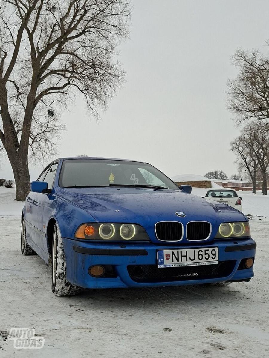 Blue BMW 530 1999 in Kaunas, with an engine capacity of 3.00 L and mileage of 367 thousand km for 2800 €, photo 1 on AUTOMOTO.COM.LV