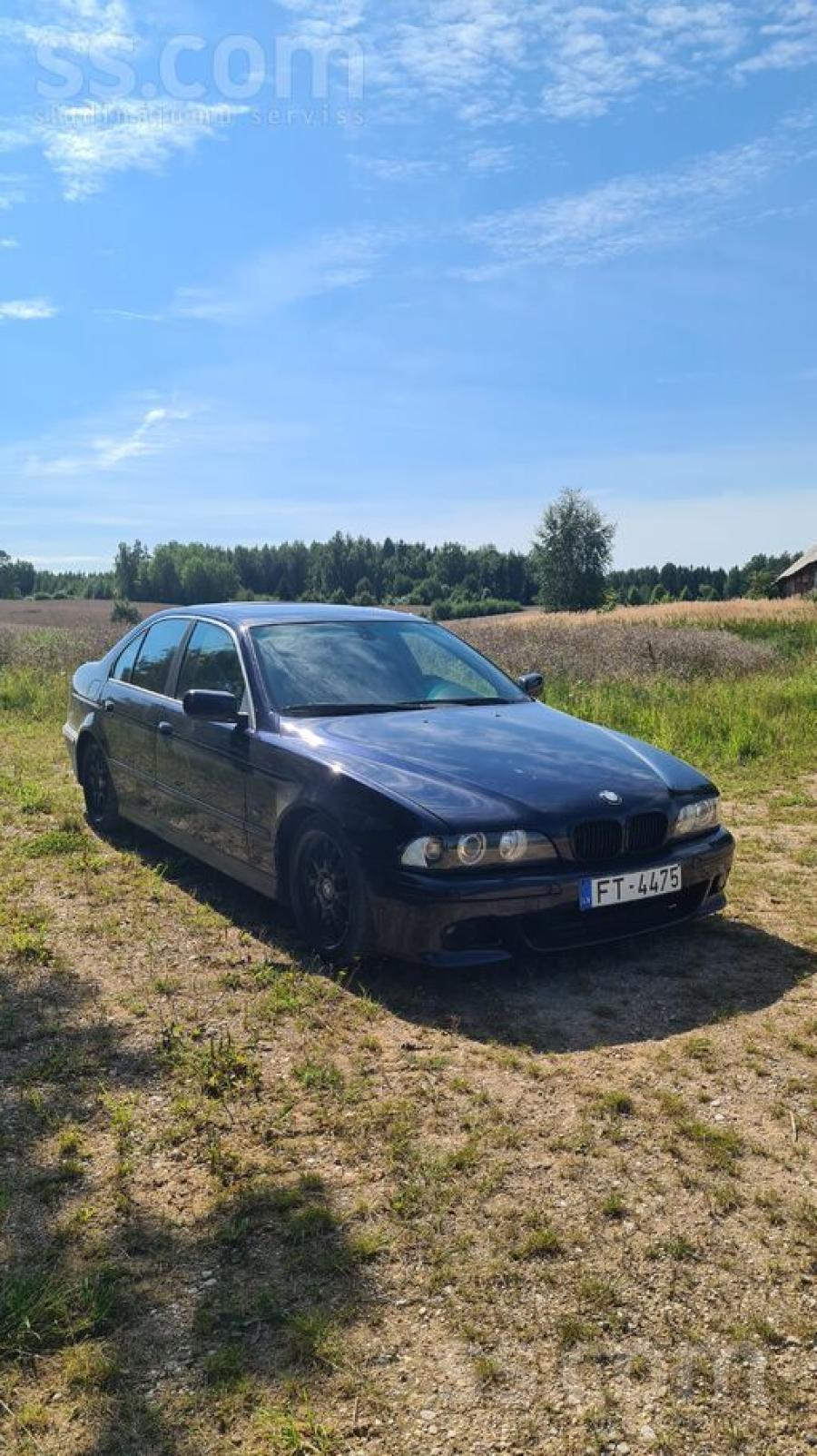 Синий БМВ 530 2000 в Тукумс, объемом двигателя 3.00 л и пробегом 274 тыс. км за 2950 €, фото 6 на AUTOMOTO.COM.LV