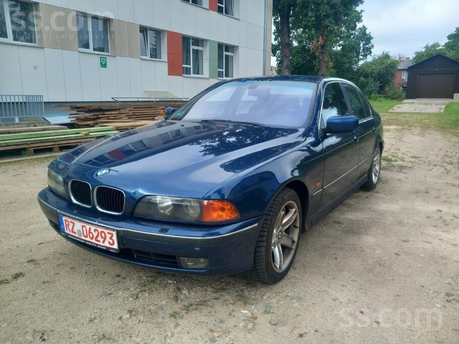 Синий БМВ 530 2000 в Резекне, объемом двигателя 3.00 л и пробегом 379 тыс. км за 2100 €, фото 1 на AUTOMOTO.COM.LV