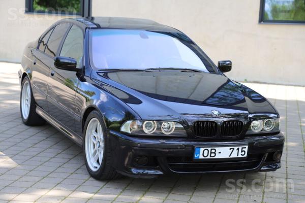Blue BMW 530 2003 in Tukums, with an engine capacity of 3.00 L and mileage of 386 thousand km for 6500 €, photo 2 on AUTOMOTO.COM.LV