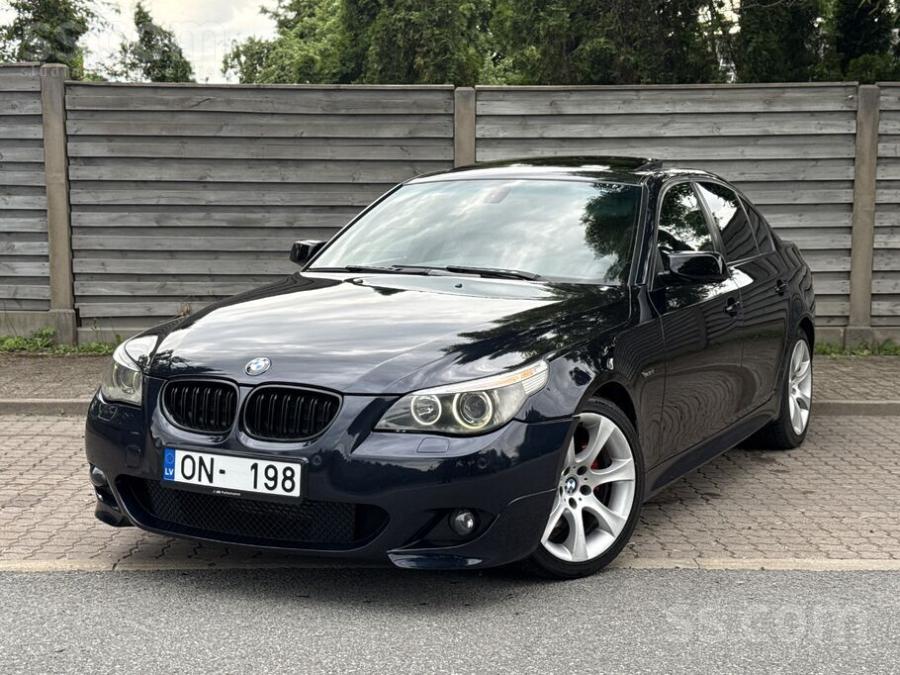 Blue BMW 530 2003 in Jelgava, with an engine capacity of 3.00 L and mileage of 260 thousand km for 6200 €, photo 1 on AUTOMOTO.COM.LV