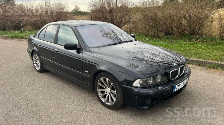 Blue BMW 530 2003 in Ventspils, with an engine capacity of 3.00 L and mileage of 199 thousand km for 7000 €, photo 4 on AUTOMOTO.COM.LV