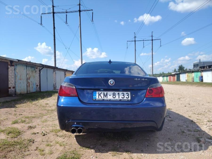 Синий БМВ 530 2003 в Даугавпилс, объемом двигателя 3.00 л и пробегом 485 тыс. км за 3000 €, фото 11 на AUTOMOTO.COM.LV
