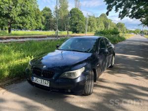 Blue BMW 530 2004 in Riga, with an engine capacity of 3.00 L and mileage of 330 thousand km for 2500 €, photo 1 on AUTOMOTO.COM.LV