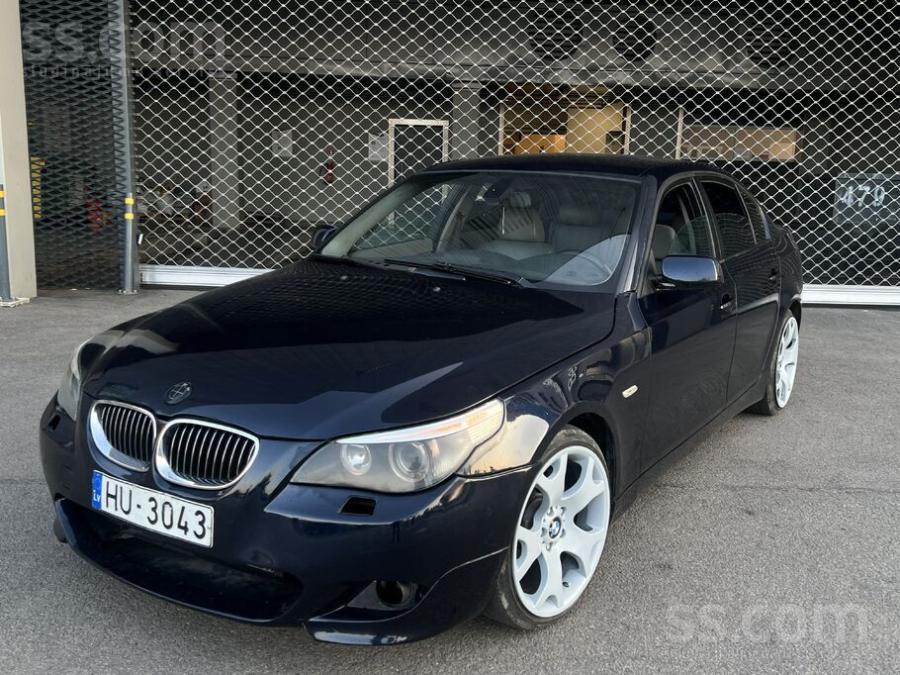 Blue BMW 530 2004 in Riga, with an engine capacity of 3.00 L and mileage of 397 thousand km for 3200 €, photo 7 on AUTOMOTO.COM.LV