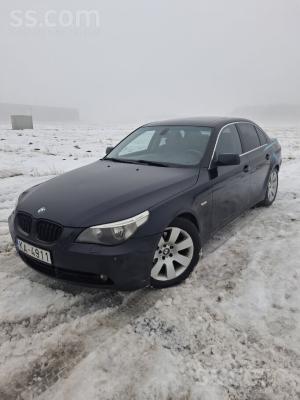 Blue BMW 530 2004 in Riga, with an engine capacity of 3.00 L and mileage of 420 thousand km for 2800 €, photo  on AUTOMOTO.COM.LV