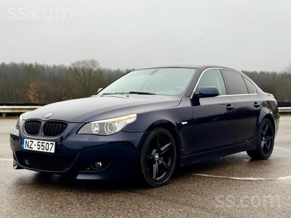 Blue BMW 530 2004 in Cesis, with an engine capacity of 3.00 L and mileage of 398 thousand km for 4700 €, photo 1 on AUTOMOTO.COM.LV