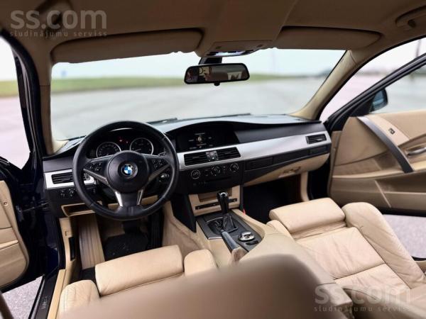 Blue BMW 530 2004 in Cesis, with an engine capacity of 3.00 L and mileage of 398 thousand km for 4700 €, photo 10 on AUTOMOTO.COM.LV