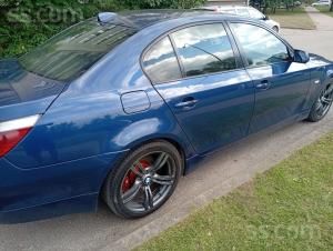 Blue BMW 530 2004 in Daugavpils, with an engine capacity of 3.00 L and mileage of 348 thousand km for 4050 €, photo 8 on AUTOMOTO.COM.LV
