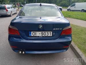 Blue BMW 530 2004 in Daugavpils, with an engine capacity of 3.00 L and mileage of 348 thousand km for 4050 €, photo 9 on AUTOMOTO.COM.LV