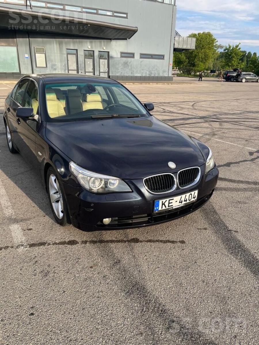 Синий БМВ 530 2004 в Рига, объемом двигателя 3.00 л и пробегом 312 тыс. км за 3400 €, фото 1 на AUTOMOTO.COM.LV
