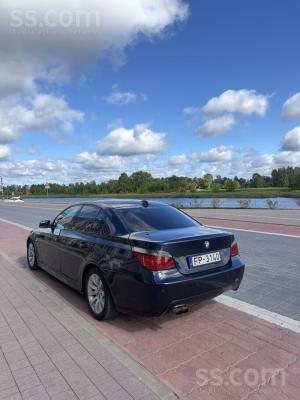 Blue BMW 530 2004 in Ventspils, with an engine capacity of 3.00 L and mileage of 265 thousand km for 4900 €, photo 3 on AUTOMOTO.COM.LV