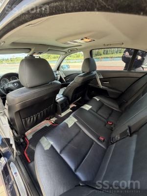 Blue BMW 530 2004 in Ventspils, with an engine capacity of 3.00 L and mileage of 265 thousand km for 4900 €, photo 8 on AUTOMOTO.COM.LV