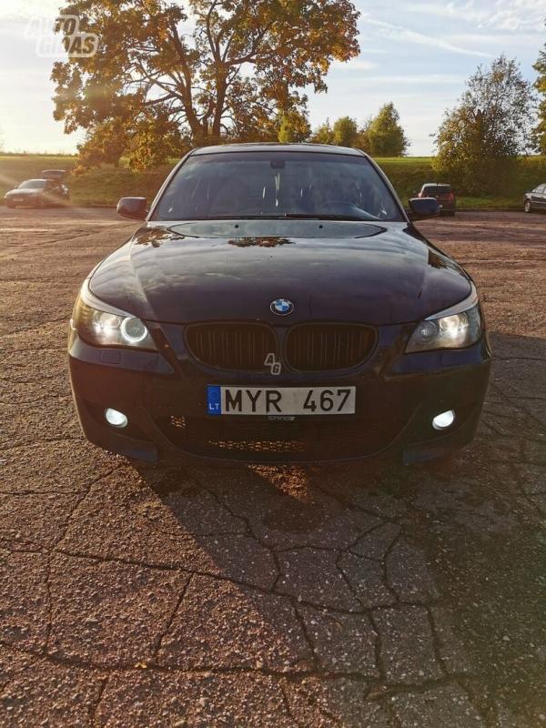 Blue BMW 530 2004 in Kaunas, with an engine capacity of 3.00 L and mileage of 478 thousand km for 4200 €, photo 1 on AUTOMOTO.COM.LV