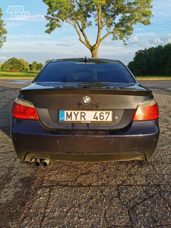 Blue BMW 530 2004 in Kaunas, with an engine capacity of 3.00 L and mileage of 478 thousand km for 4200 €, photo 5 on AUTOMOTO.COM.LV