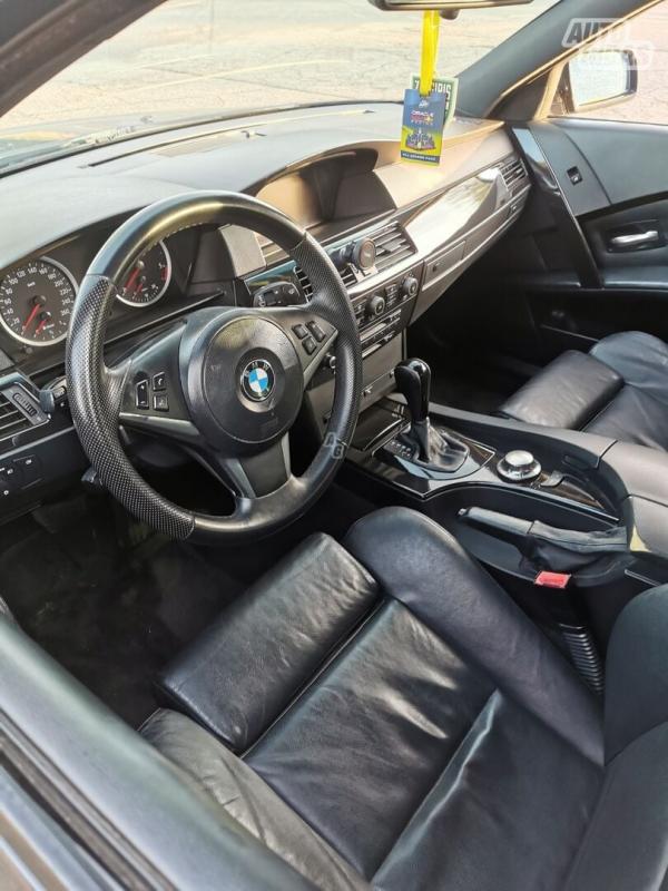 Blue BMW 530 2004 in Kaunas, with an engine capacity of 3.00 L and mileage of 478 thousand km for 4200 €, photo 9 on AUTOMOTO.COM.LV