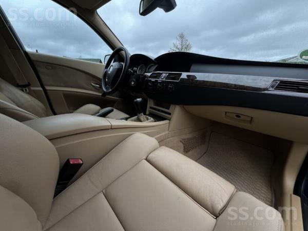 Zils BMW 530 2004 Rīga, ar dzinēja tilpumu 3.00 L un nobraukumu 288 tūkst. km par 3990 €, foto 6 vietnē AUTOMOTO.COM.LV