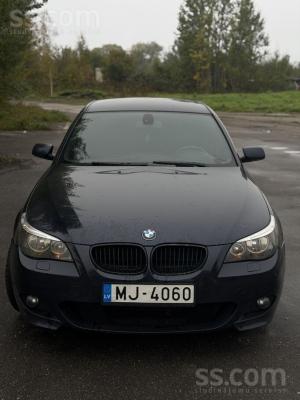 Blue BMW 530 2004 in Riga, with an engine capacity of 3.00 L and mileage of 413 thousand km for 3500 €, photo  on AUTOMOTO.COM.LV