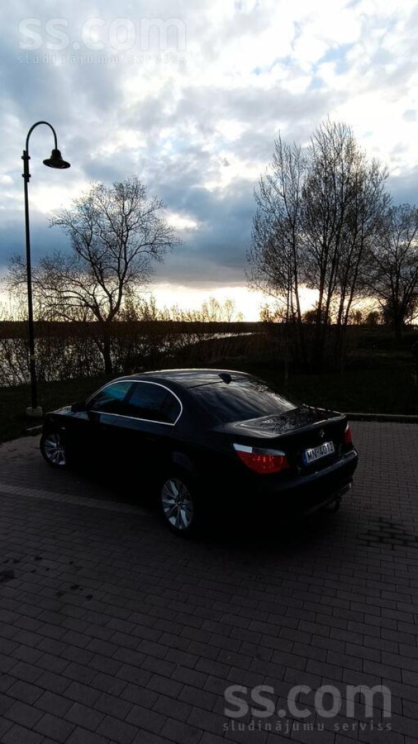Blue BMW 530 2005 in Daugavpils, with an engine capacity of 3.00 L and mileage of 196 thousand km for 4950 €, photo 3 on AUTOMOTO.COM.LV
