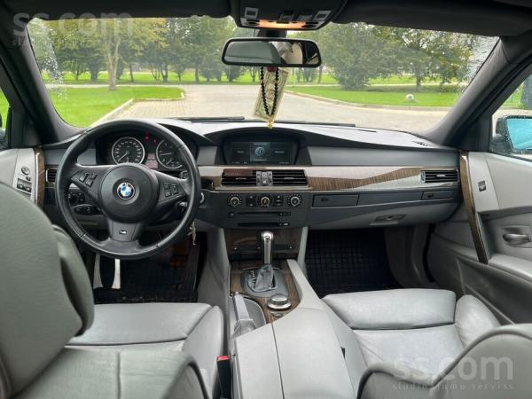 Blue BMW 530 2005 in Liepaja, with an engine capacity of 3.00 L and mileage of 331 thousand km for 7200 €, photo 4 on AUTOMOTO.COM.LV