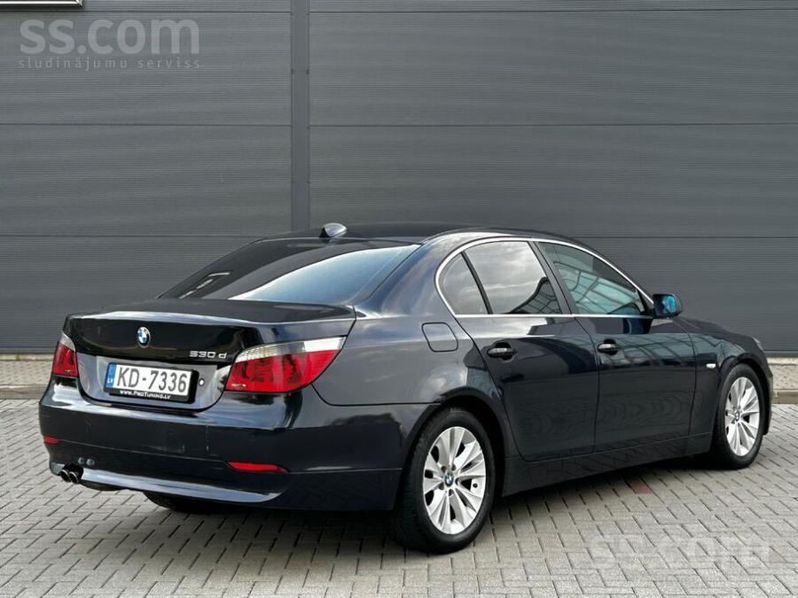 Zils BMW 530 2006 Rīga, ar dzinēja tilpumu 3.00 L un nobraukumu 348 tūkst. km par 2690 €, foto 11 vietnē AUTOMOTO.COM.LV