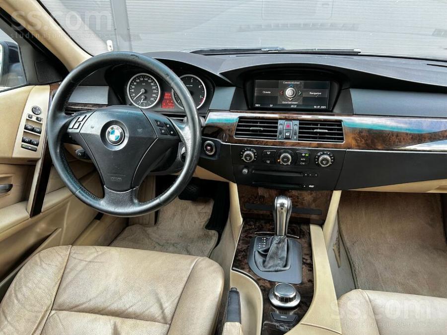 Zils BMW 530 2006 Rīga, ar dzinēja tilpumu 3.00 L un nobraukumu 348 tūkst. km par 2690 €, foto 14 vietnē AUTOMOTO.COM.LV