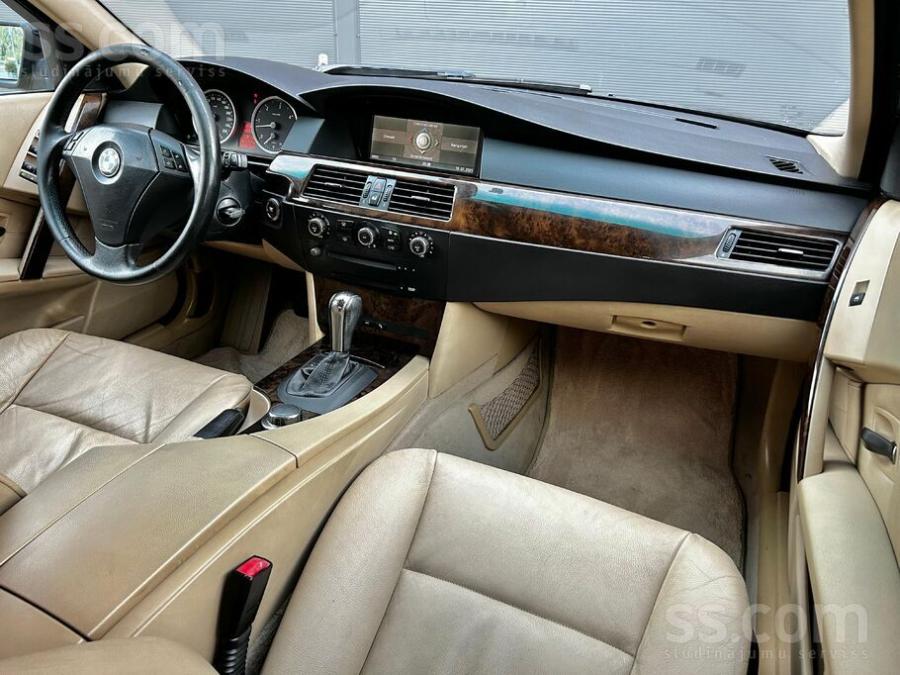 Zils BMW 530 2006 Rīga, ar dzinēja tilpumu 3.00 L un nobraukumu 348 tūkst. km par 2690 €, foto 17 vietnē AUTOMOTO.COM.LV